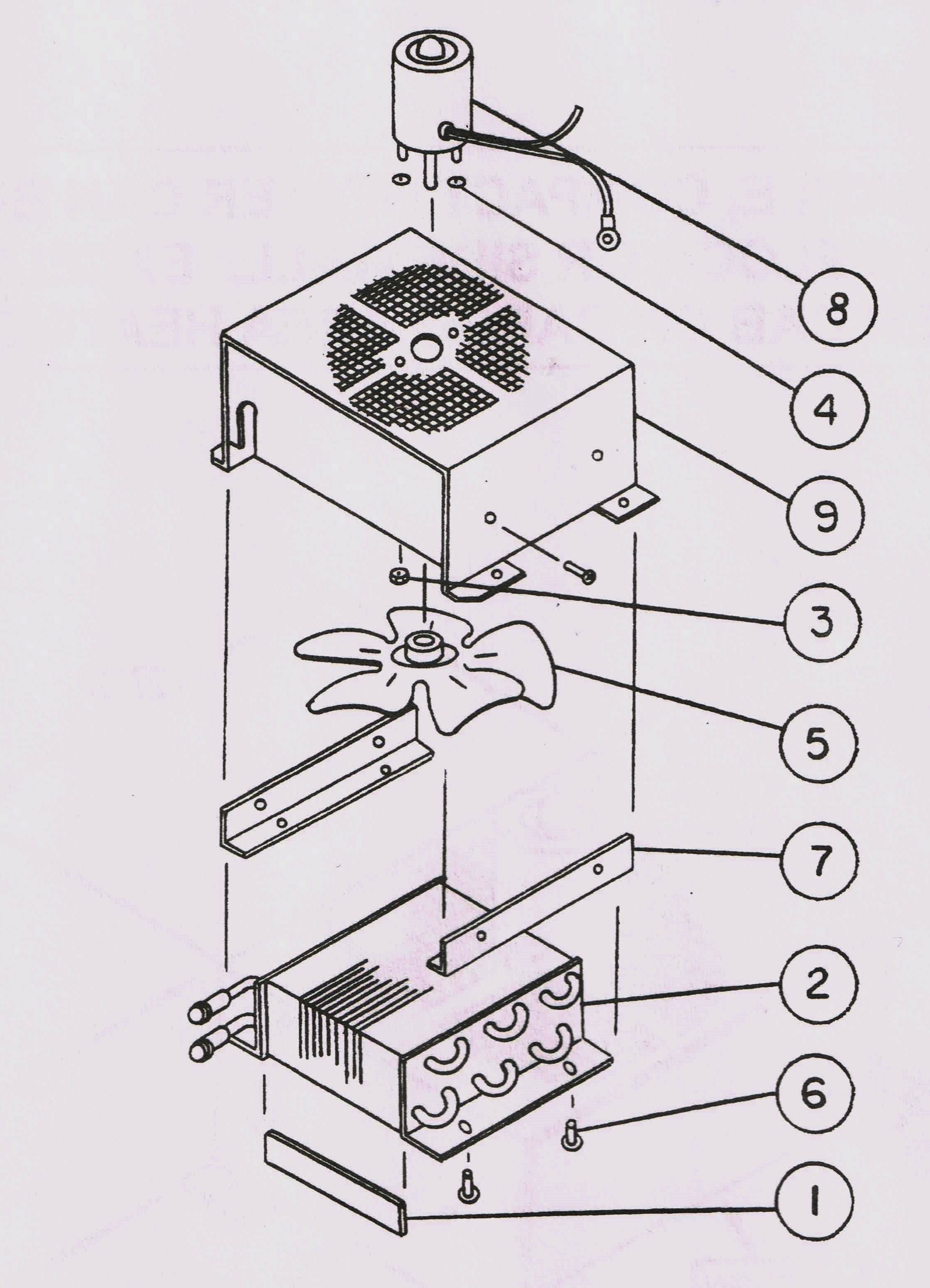 12V Heater Assembly HV213140 & HV223991 - Evans