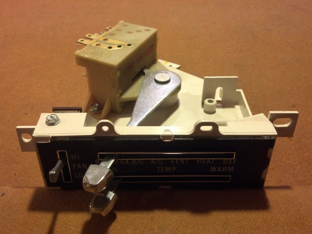 Control Panel 2368501 0492 - Evans Tempcon & Chrysler