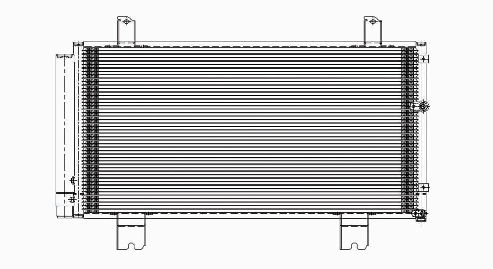 Condenser - Lexus IS250/IS350 (2006-2008) - 88460-53030 - Comfort Air ...
