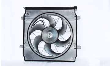 Condenser Fan - Jeep Liberty 2.4L, Liberty 3.7L (2005) - 55037692AB ...