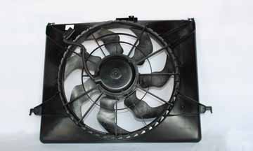 Condenser Fan - Hyundai Sonata 2.4L (2006-2008) - 25386-3K210 - Comfort ...