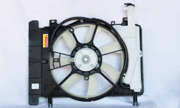 Condenser Fan - Toyota Yaris Hatchback/Sedan (07-10) - 16363-0D110 ...