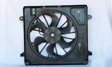 Condenser Fan - Jeep Wrangler (2007-2010) - 55056699AA - Comfort Air GR ...