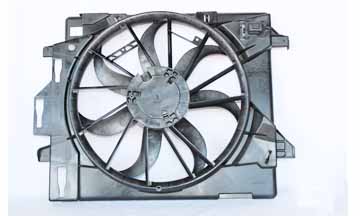Condenser Fan - Dodge Caravan, Chrysler T&C (2008-2010) - 5058674AA ...