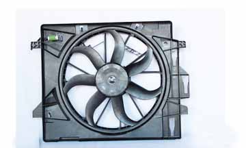 Condenser Fan - Dodge Caravan, Chrysler T&C (2008-2010) - 5058674AA ...
