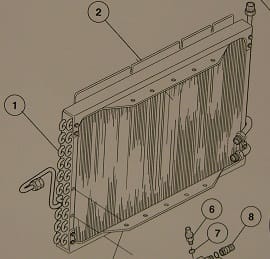 Condenser Coil (VCS) 040-00095, 091-00156, 091-00134
