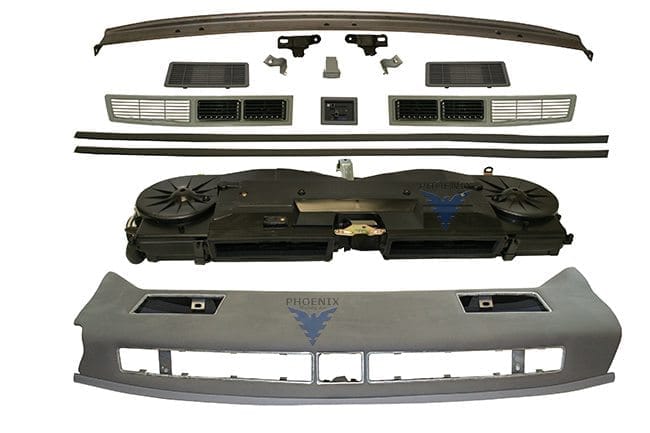 Evaporator Assembly - Rear Overhead, 12V, 3 Speed, Cooling Only ...