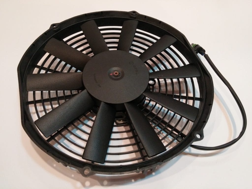 12V 11" Condenser Fan HV036511 & RV200287 - Evans Tempcon