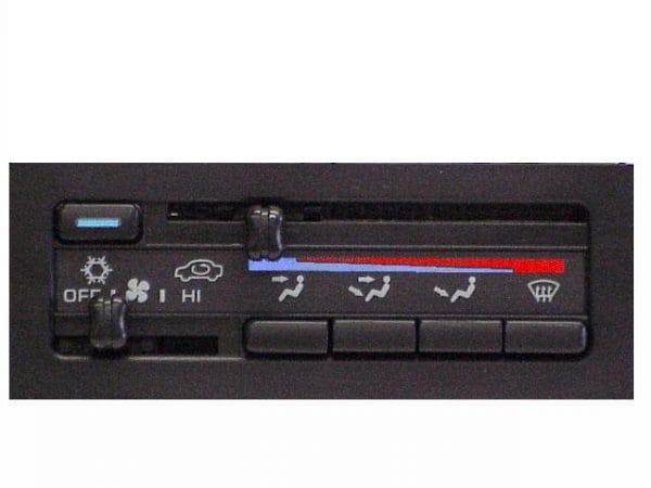 Slide-Action Control Panel RV218416 RV200605 RV200613 - Evans Tempcon