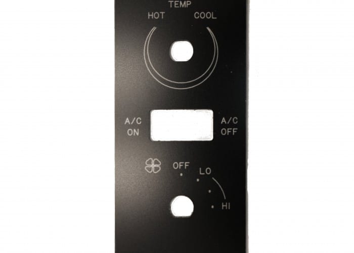 Faceplate - 340 Switch (ProAir) 09 000 262 - Comfort Air Inc.