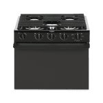 Dometic™ R31 Series 50443 RV Oven 3-Burner Stove Black / Range - 21 ...